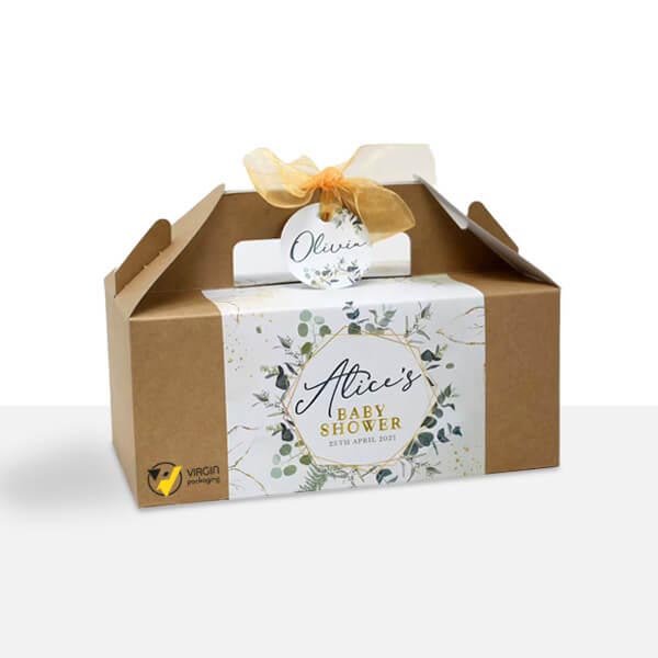 Kraft Paper Gable Boxes – Custom Boxes